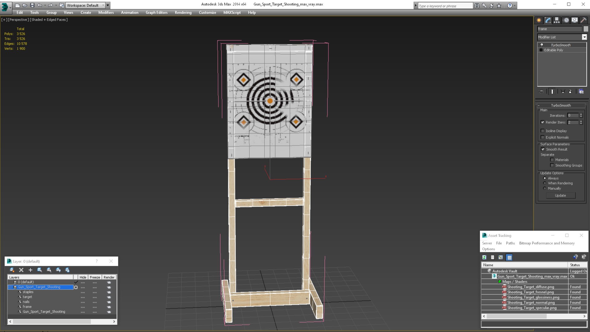 3D Gun Sport Target Shooting Model - TurboSquid 1985302