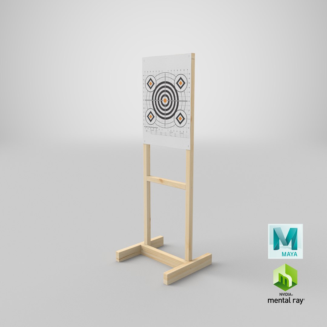 3D Gun Sport Target Shooting model - TurboSquid 1985302