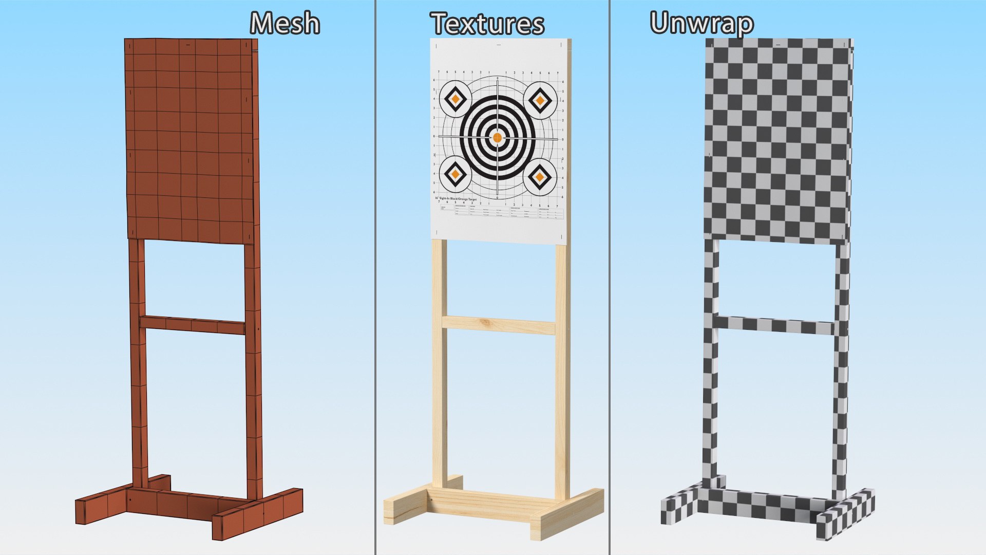 3D Gun Sport Target Shooting Model - TurboSquid 1985302