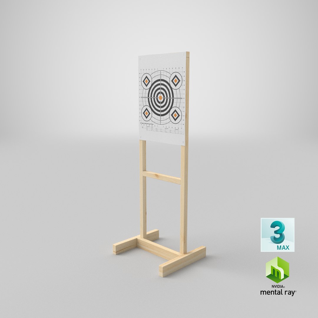3D Gun Sport Target Shooting model - TurboSquid 1985302