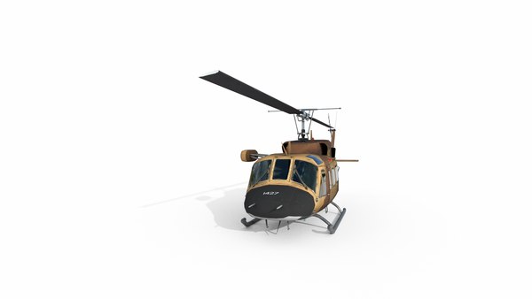 modelo 3d Helicóptero B212 de Arabia Saudita - TurboSquid 2189046