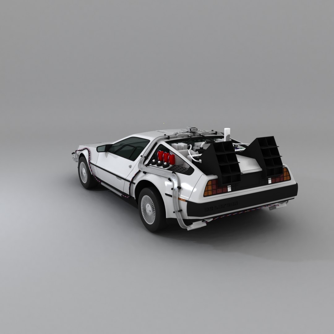 3D delorean dmc 12 - TurboSquid 1490591