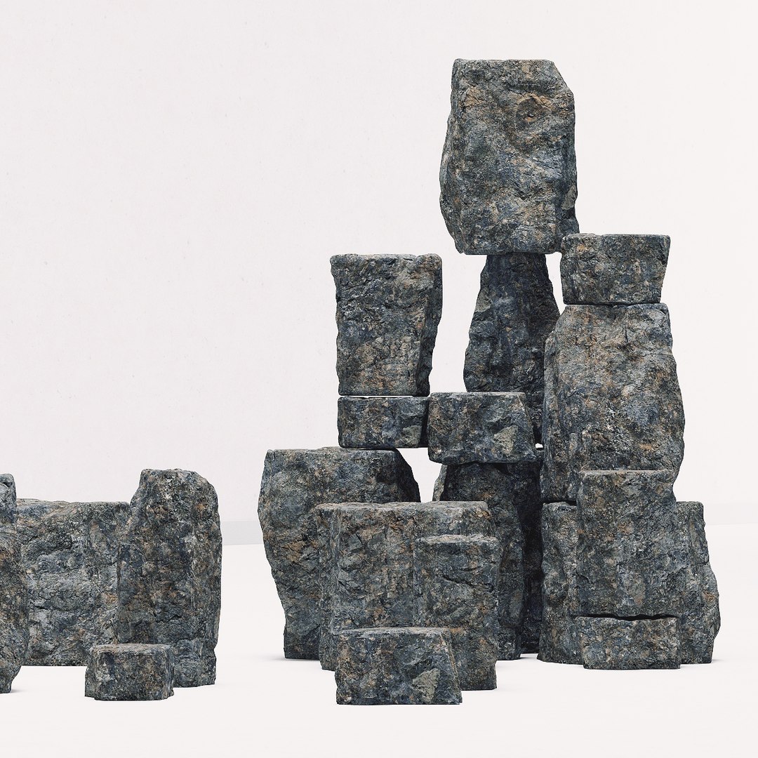 Stone Rock 3D Model - TurboSquid 1479267