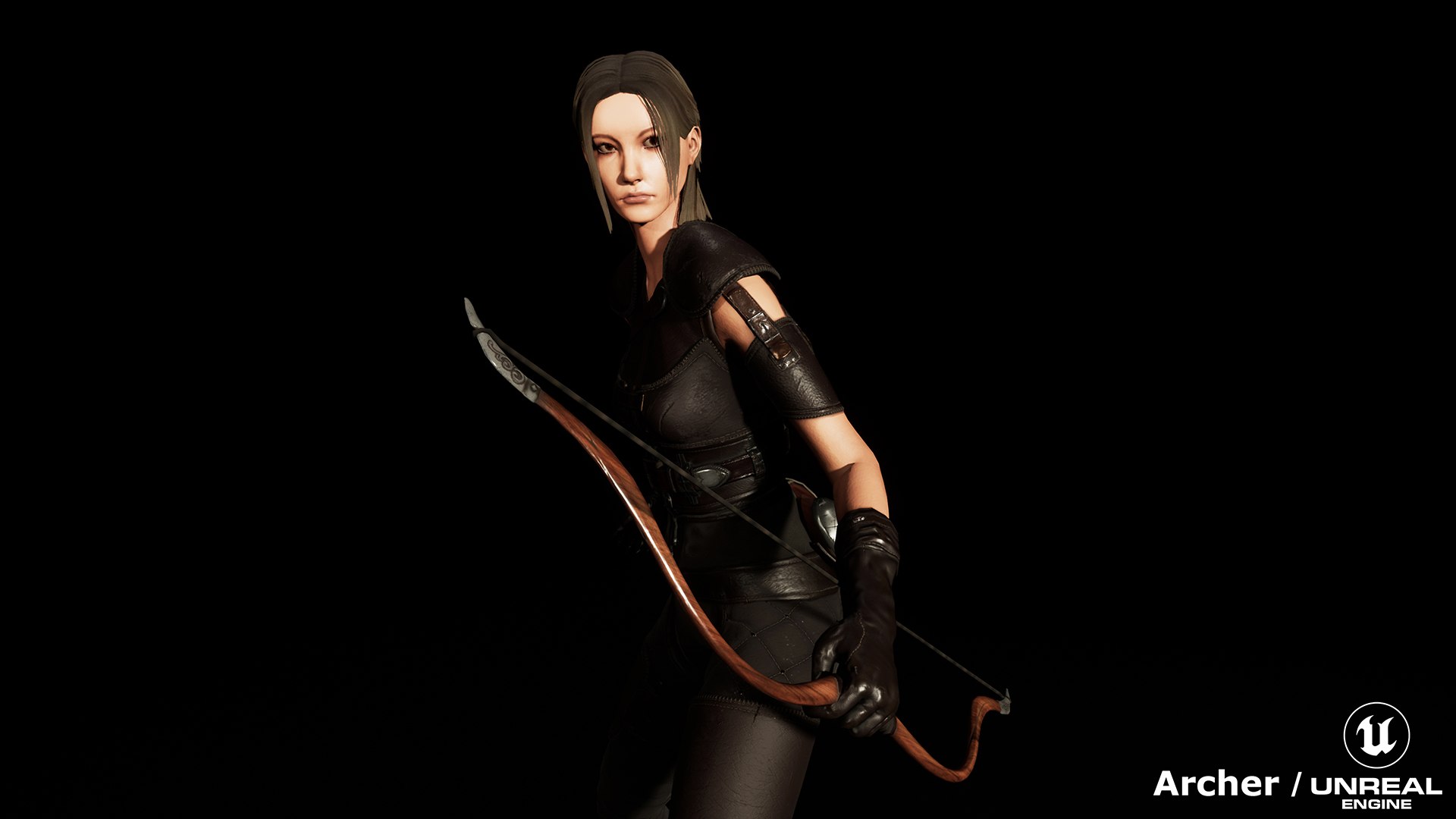 3D GAME-READY Character - Archer-Worker - TurboSquid 2127236