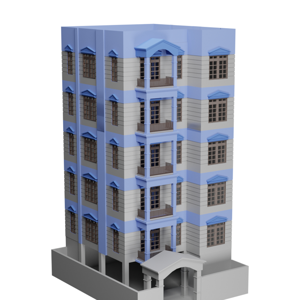 modelo 3d Edificio gratis - TurboSquid 2111695