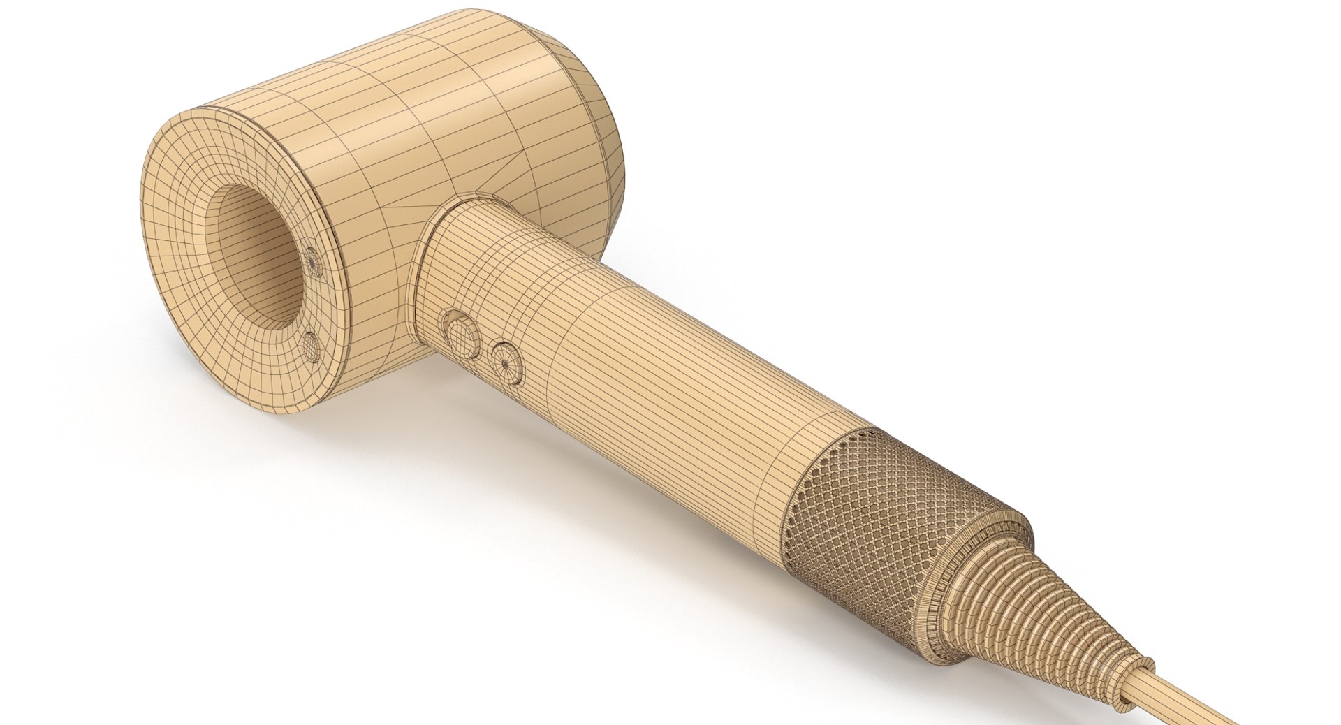 3D Dyson Hair Dryer Model - TurboSquid 1154605