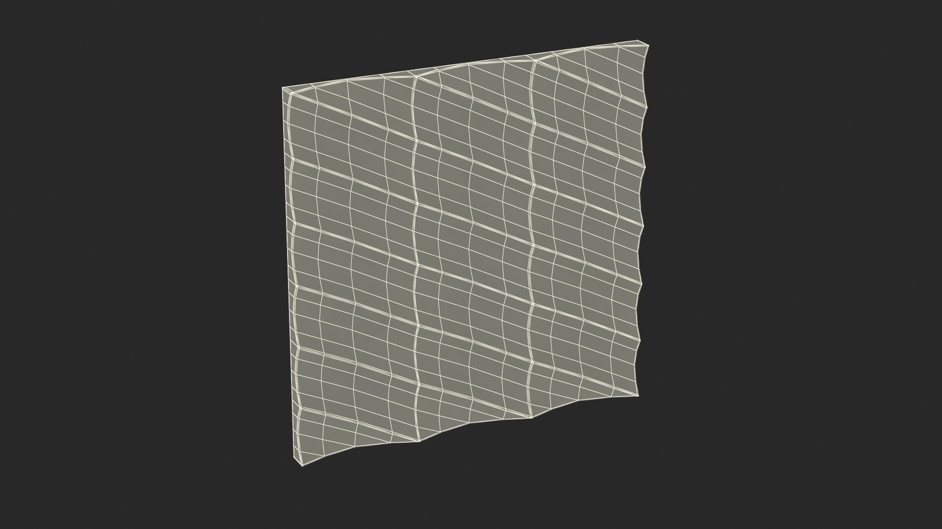 3D Wall Panel Half Pipe Metal 3D - TurboSquid 1907960