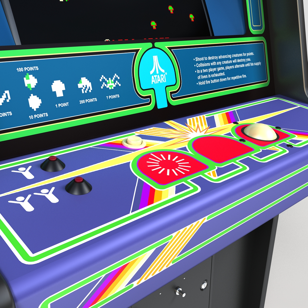 3d 3ds centipede arcade