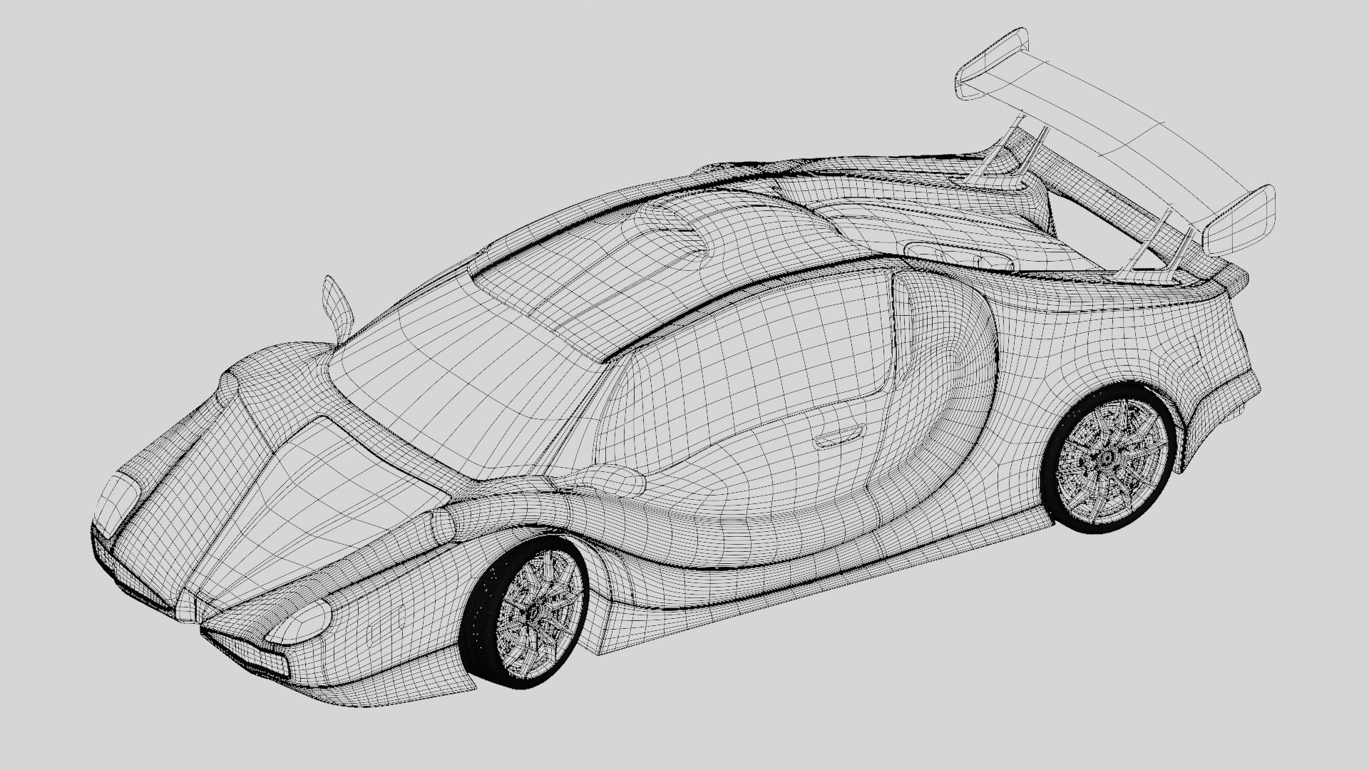 3D Generic Concept Sports Car - TurboSquid 1988665