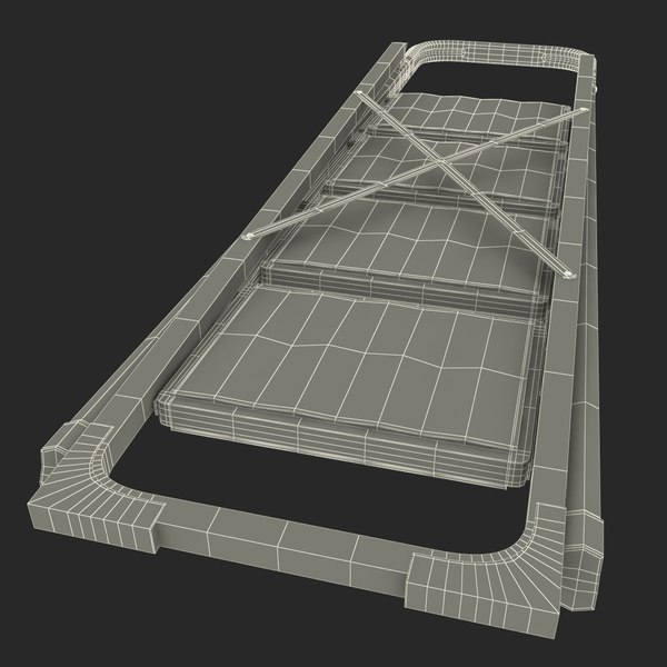 3d model step ladder 2