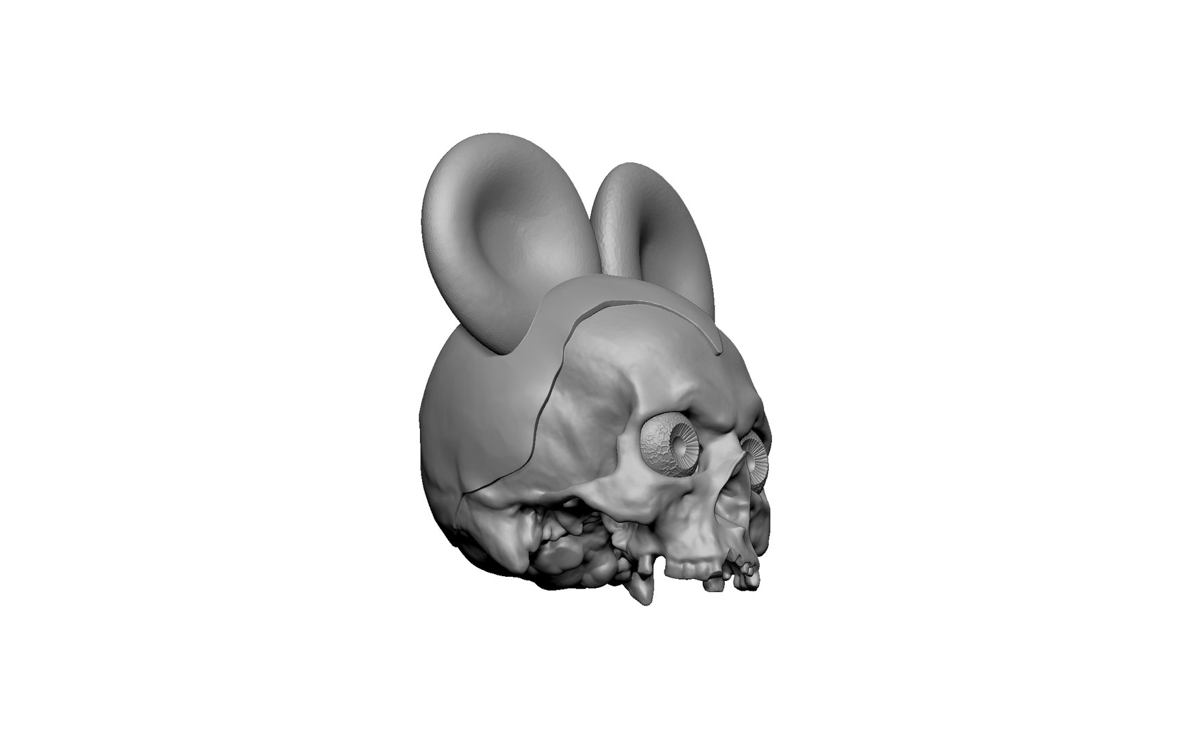 Mouse Skeleton Statue 3D Model - TurboSquid 2228470
