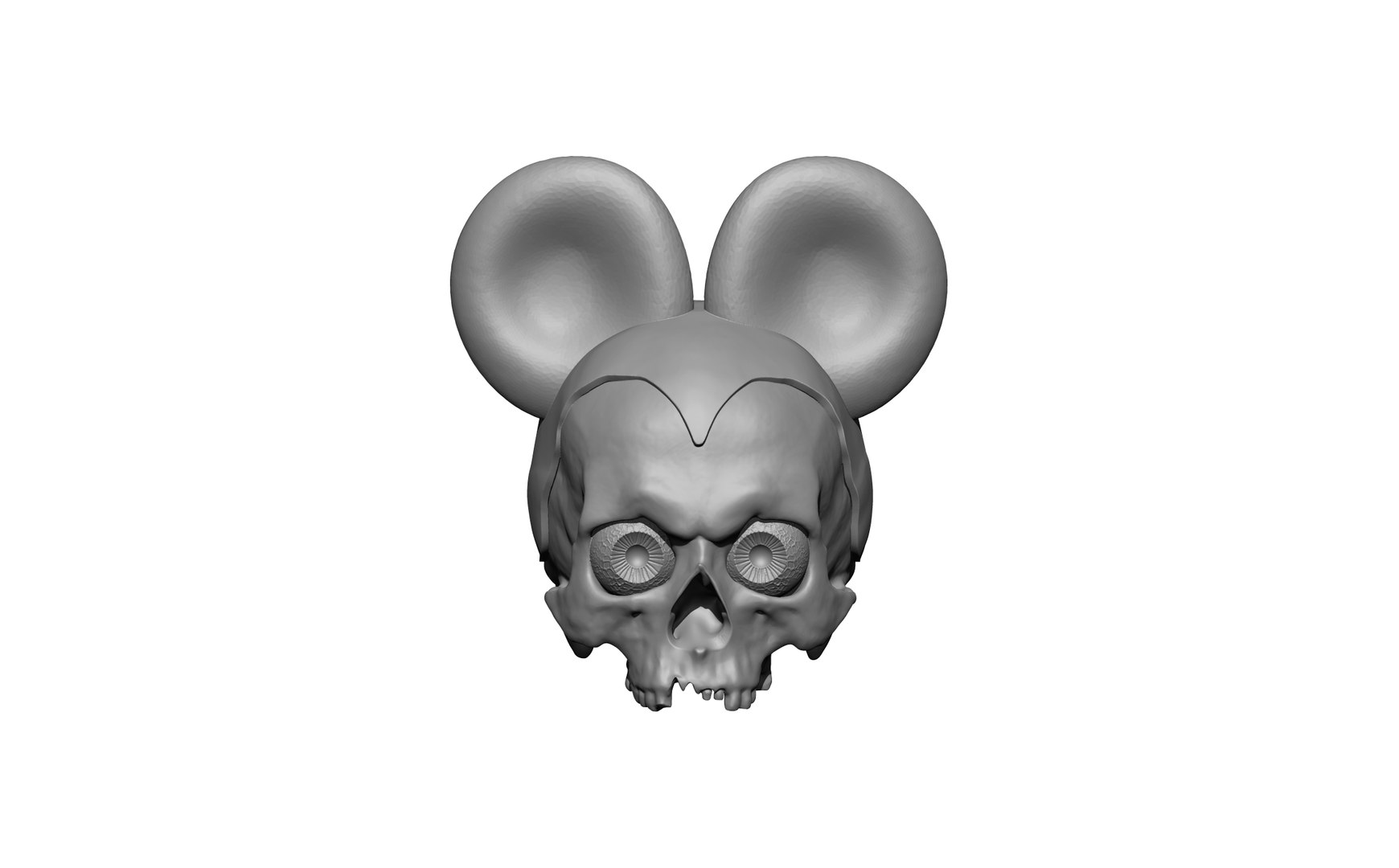 Mouse Skeleton Statue 3D Model - TurboSquid 2228470