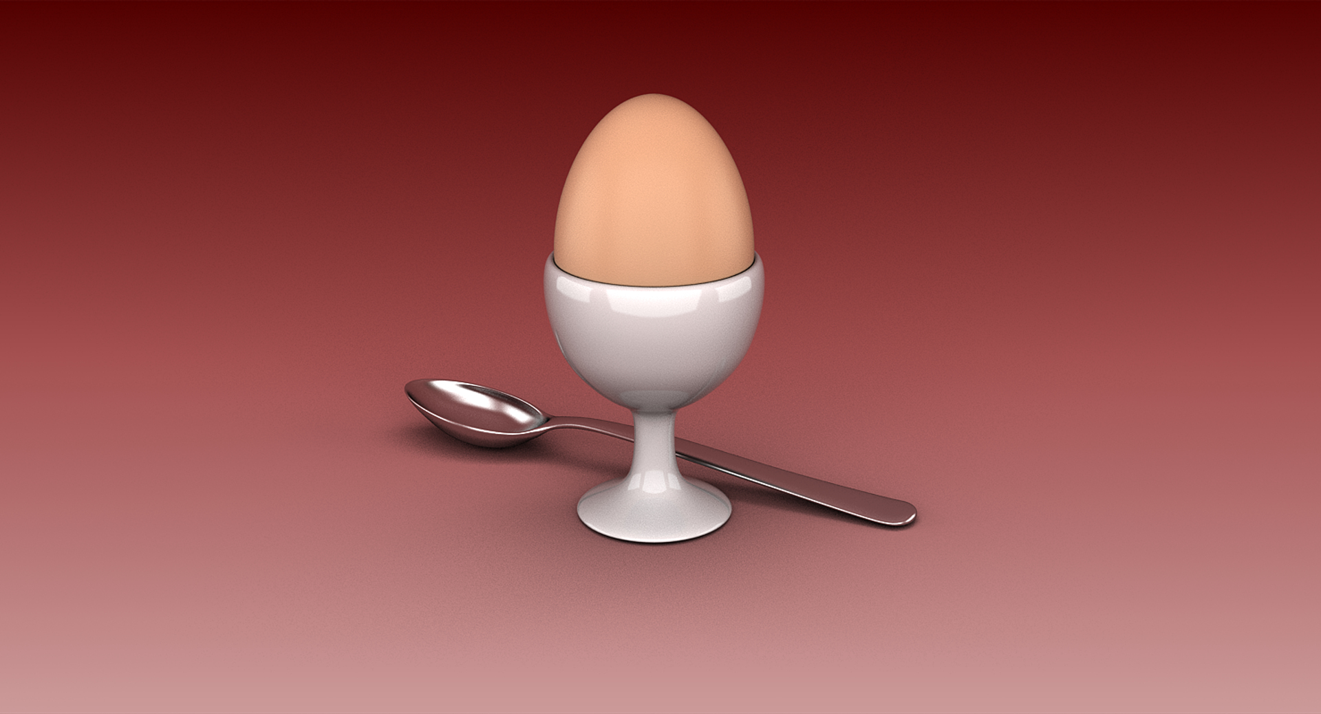 Realistic Egg 3d Obj