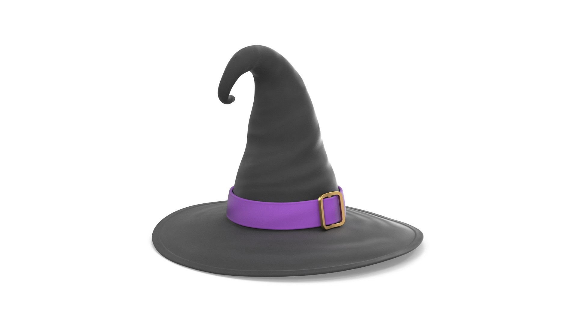 3D Witch Hat Model - TurboSquid 1972024
