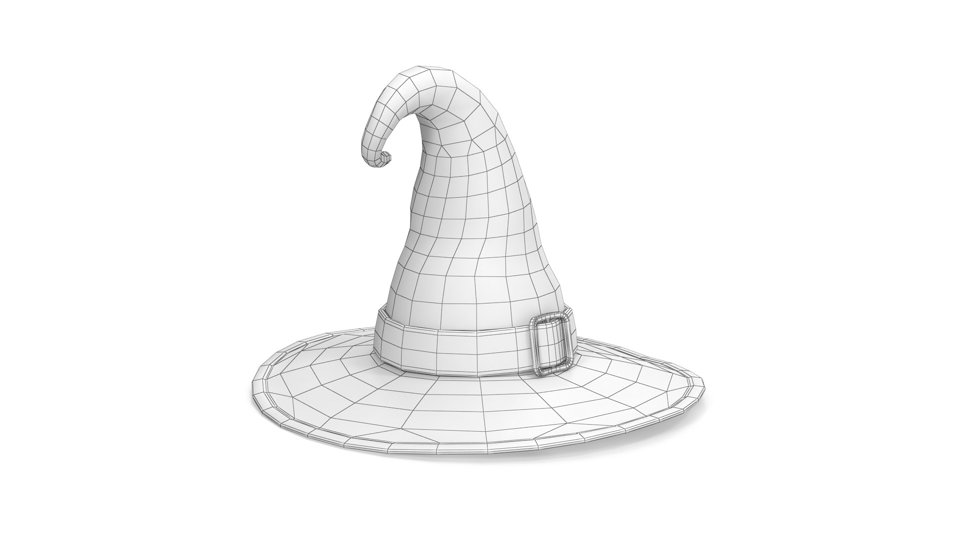 3D Witch Hat Model - TurboSquid 1972024