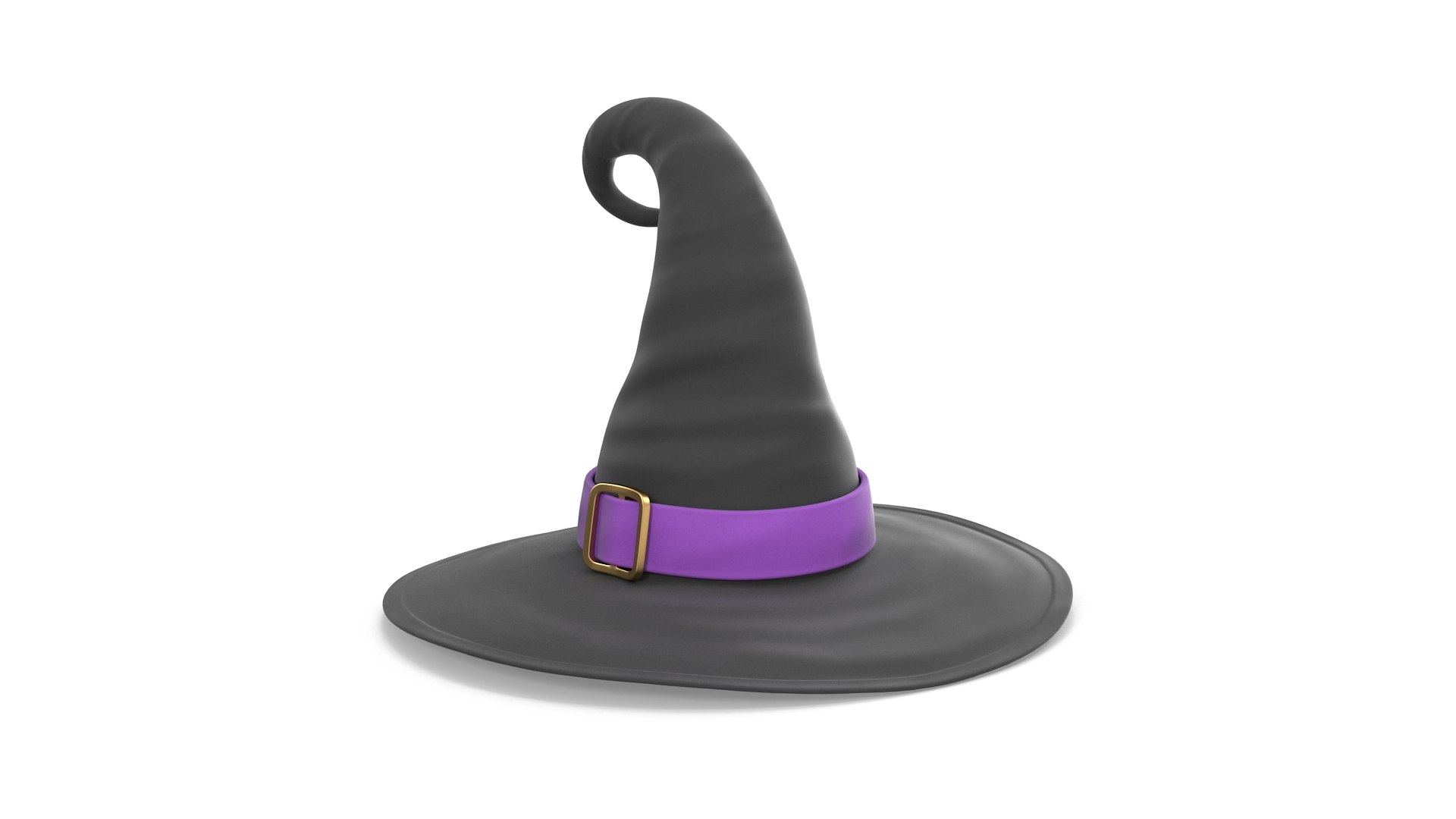 3D Witch Hat Model - TurboSquid 1972024