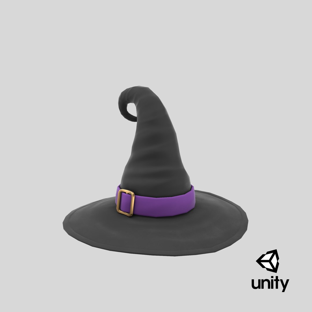 3D Witch Hat Model - TurboSquid 1972024