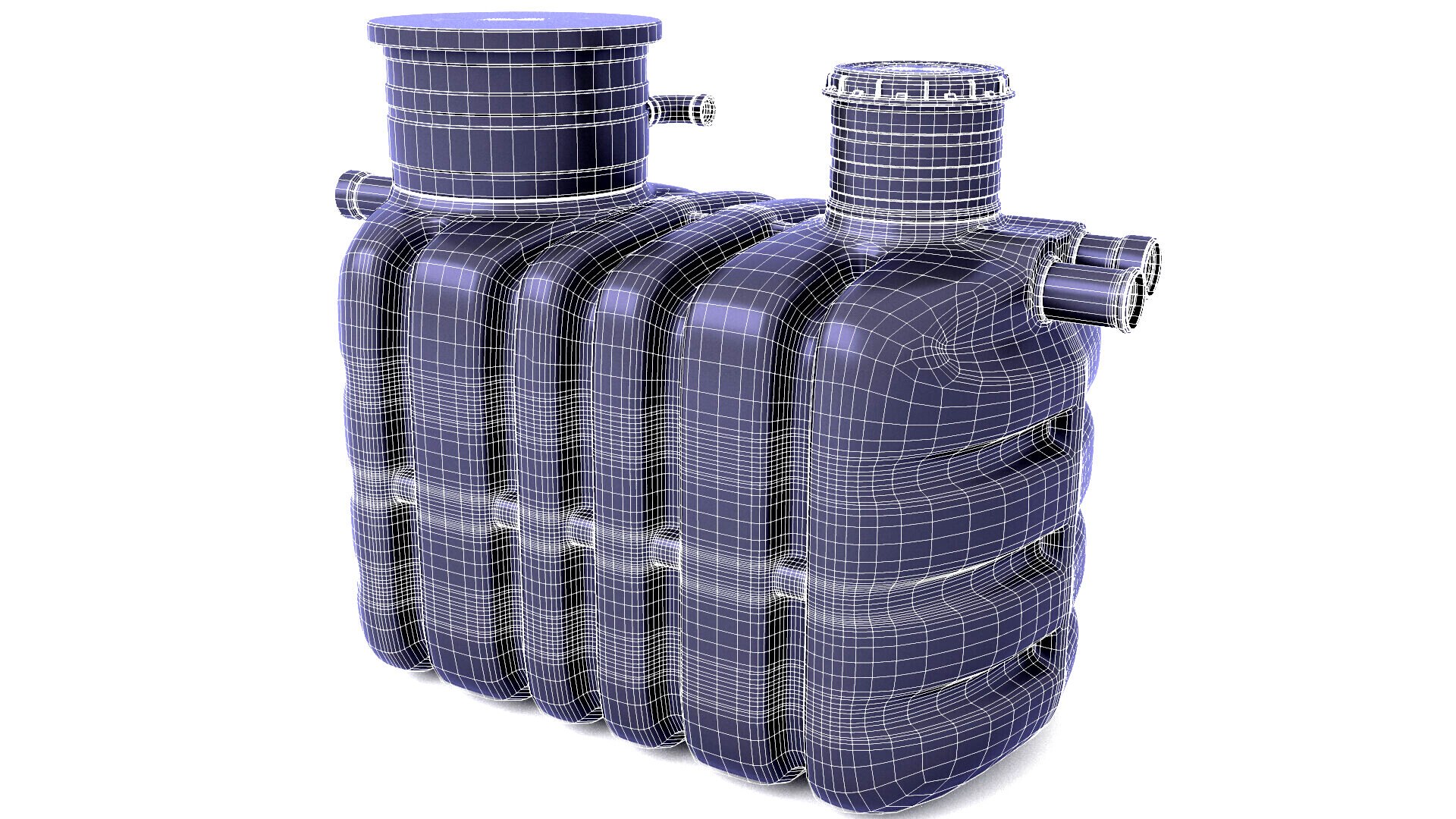 3D Septic Tank Domestic Sewage Treatment Plants 3 - TurboSquid 1758107