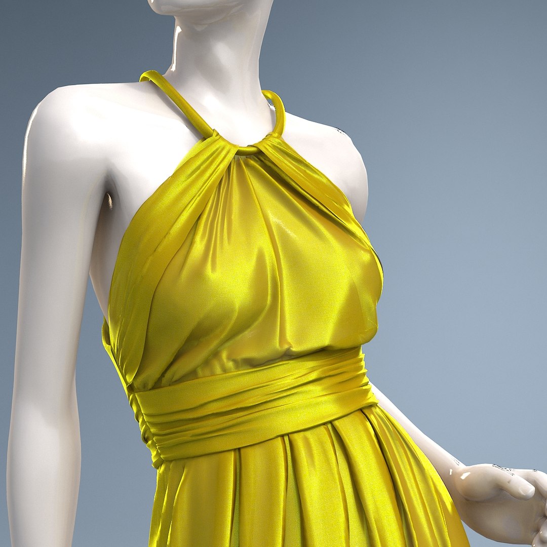 Dress Cloth Mannequin 3D Model - TurboSquid 1647155