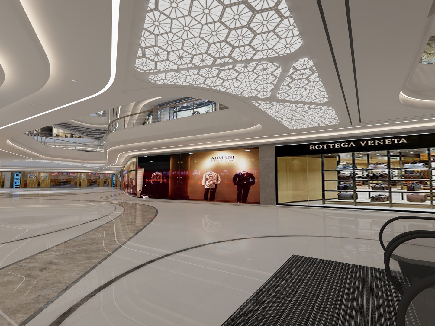 3D Shopping Mall 5 Model - TurboSquid 2049595