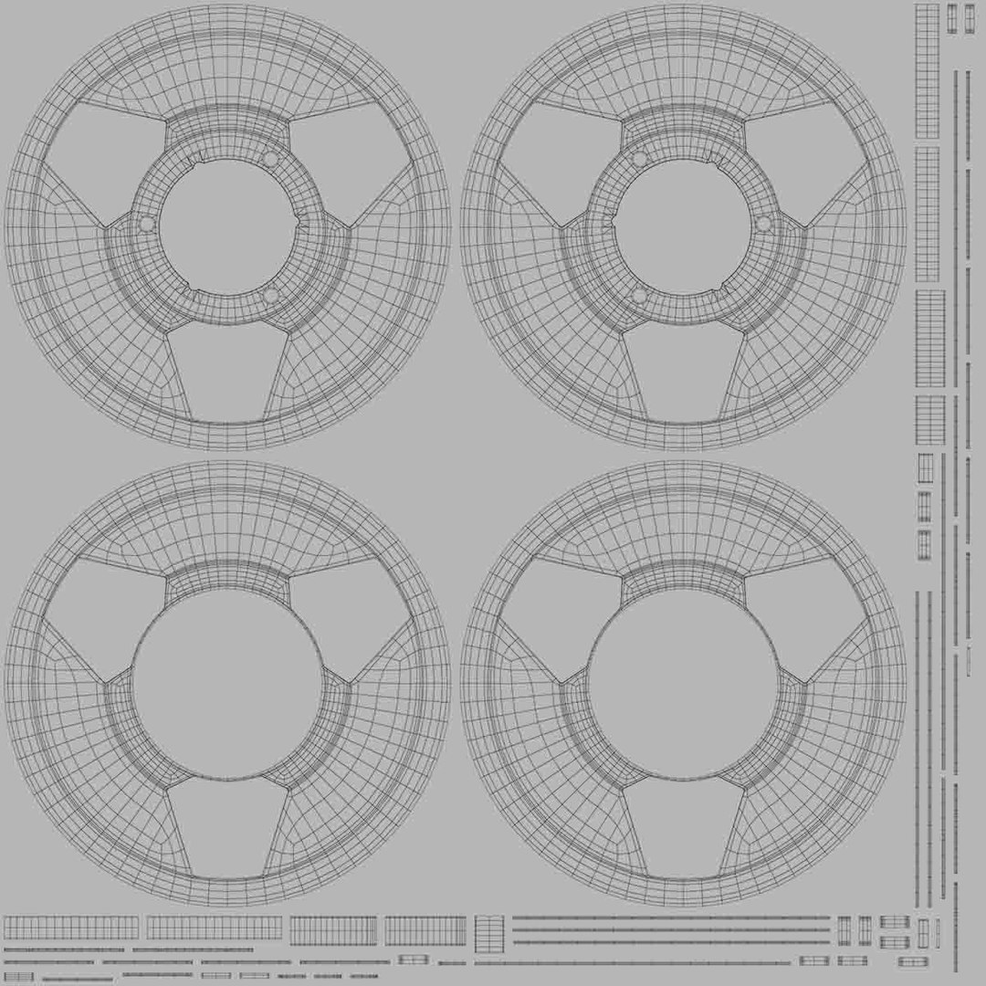 Real To Real Tape 3D Model - TurboSquid 2244217