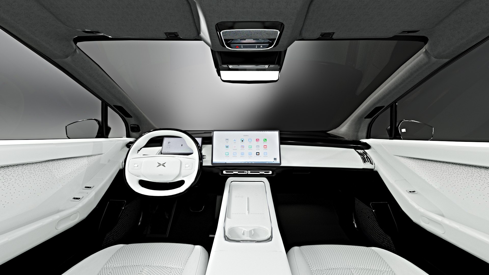 Xpeng P7 Plus 2024 With Interior 3D Model - TurboSquid 2380790