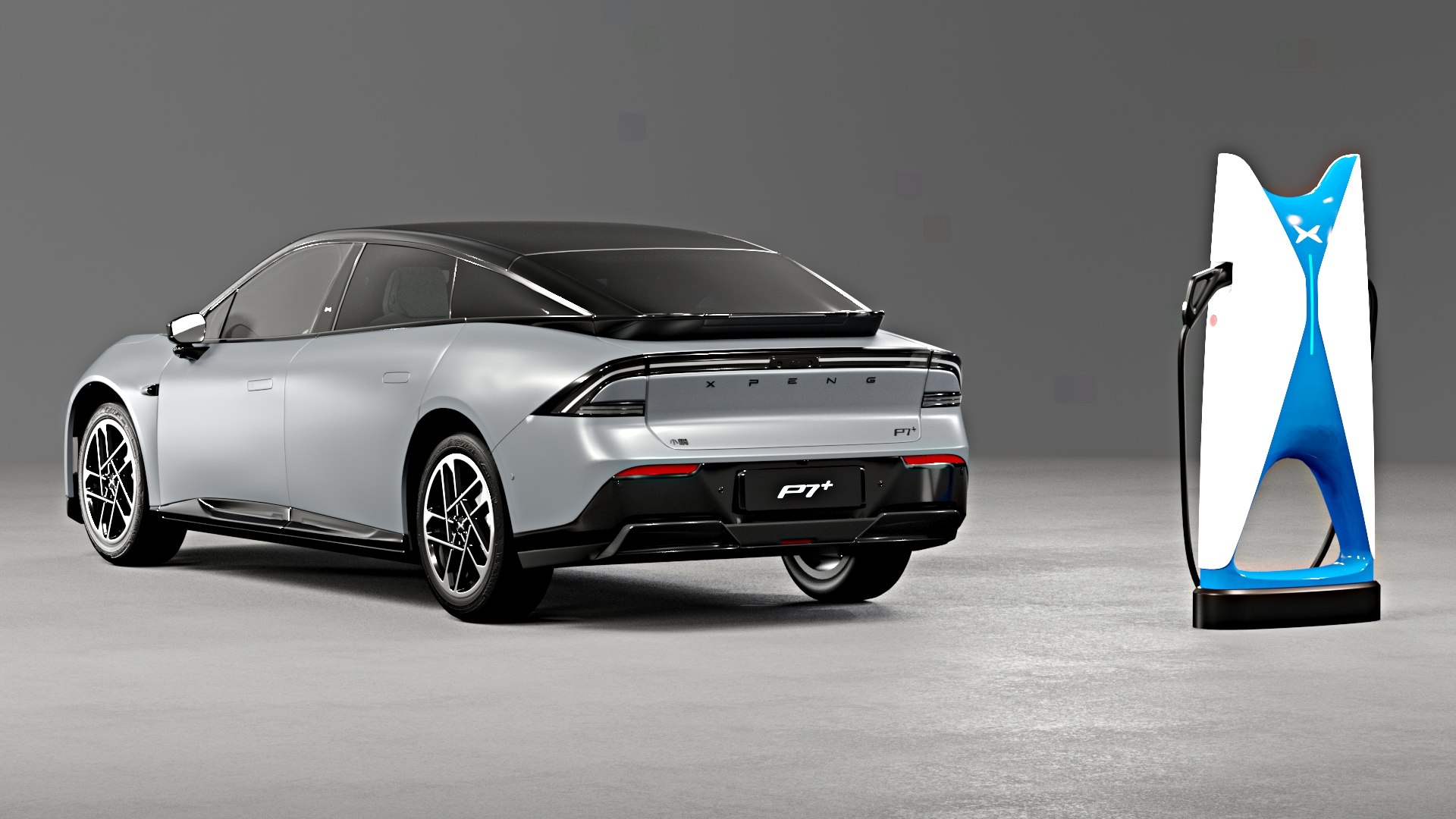 Xpeng P7 Plus 2024 With Interior 3D Model - TurboSquid 2380790