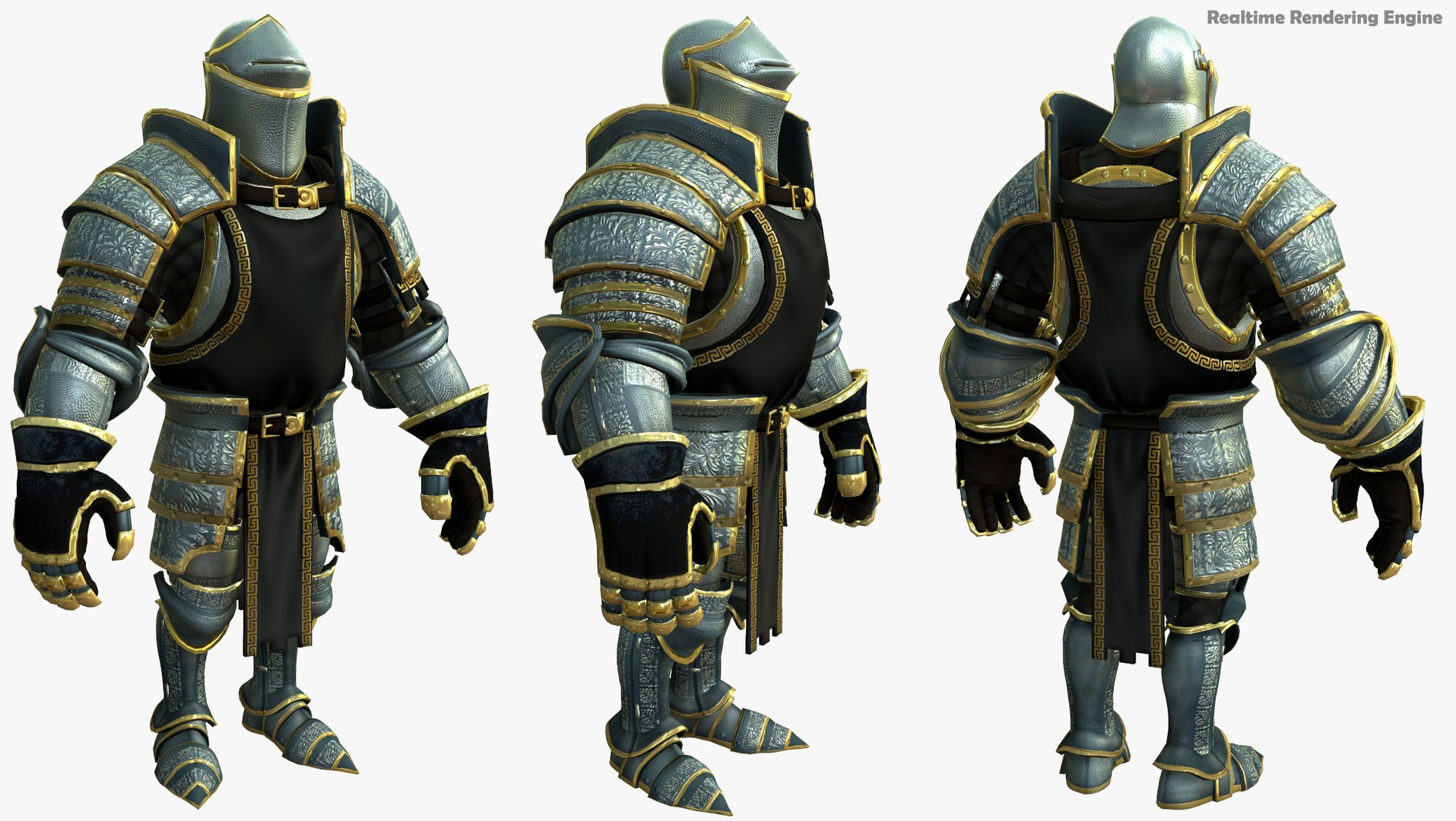 knight series 3d model