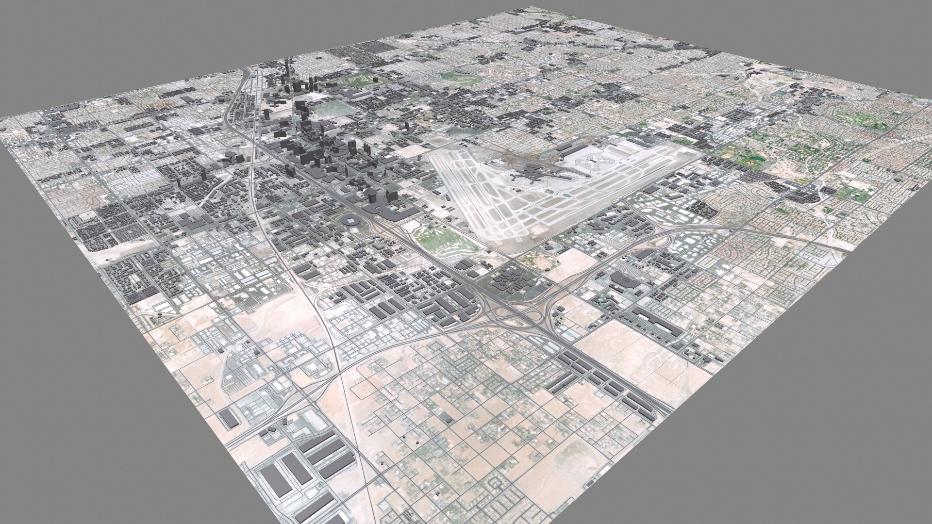 Cityscape Las Vegas Nevada USA 3D 3D Model - TurboSquid 1731492