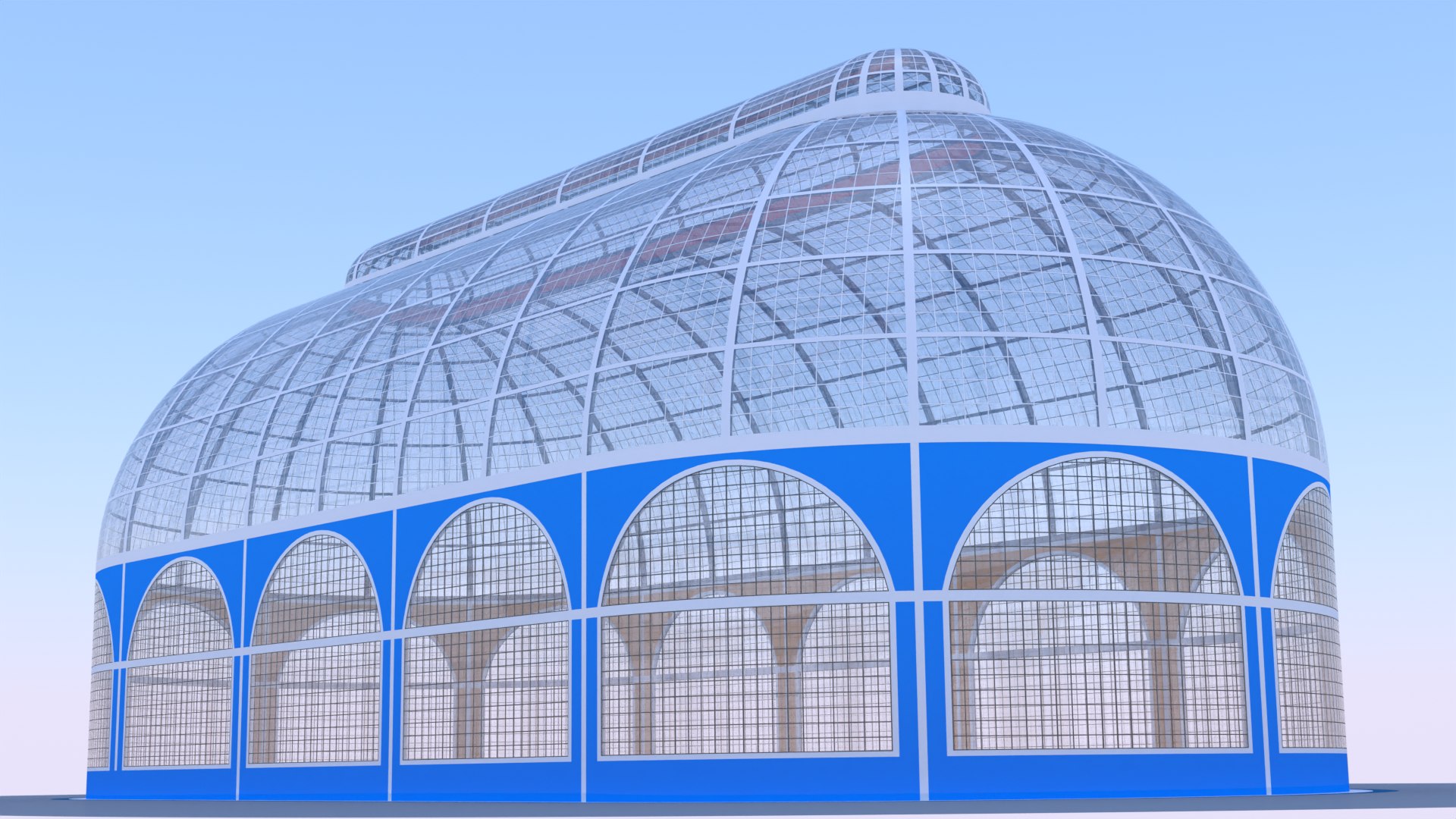 PAvilion Glass Building III 3D Model - TurboSquid 2154873
