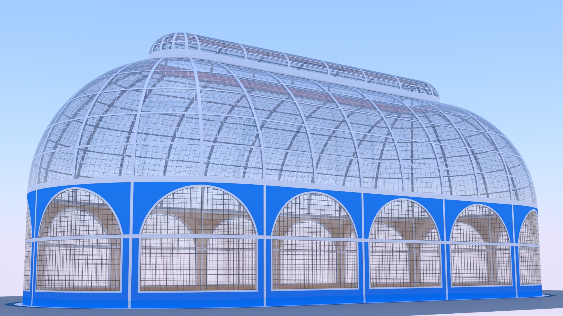 PAvilion Glass Building III 3D Model - TurboSquid 2154873