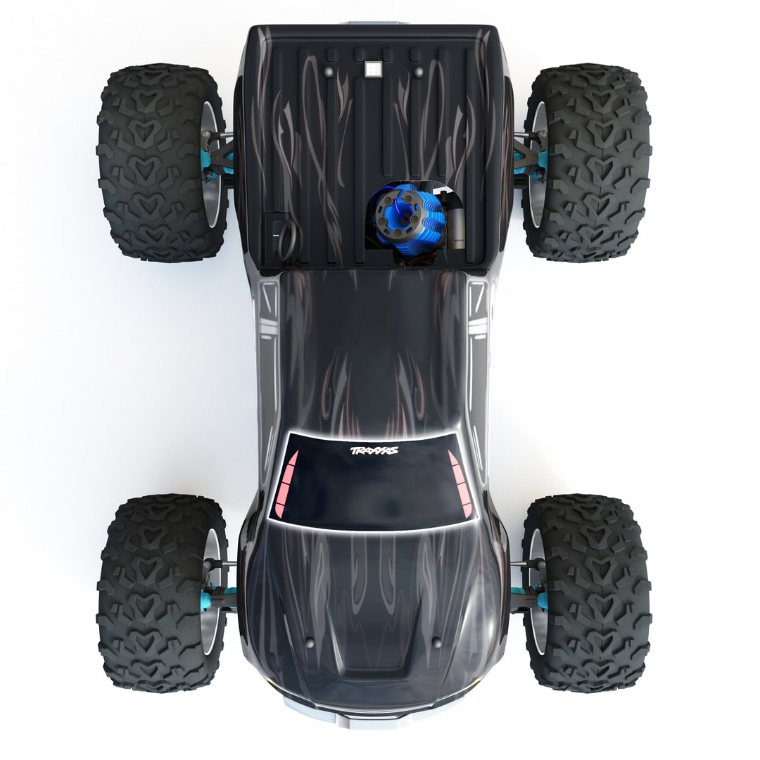 3d Rigged Car Rc Model