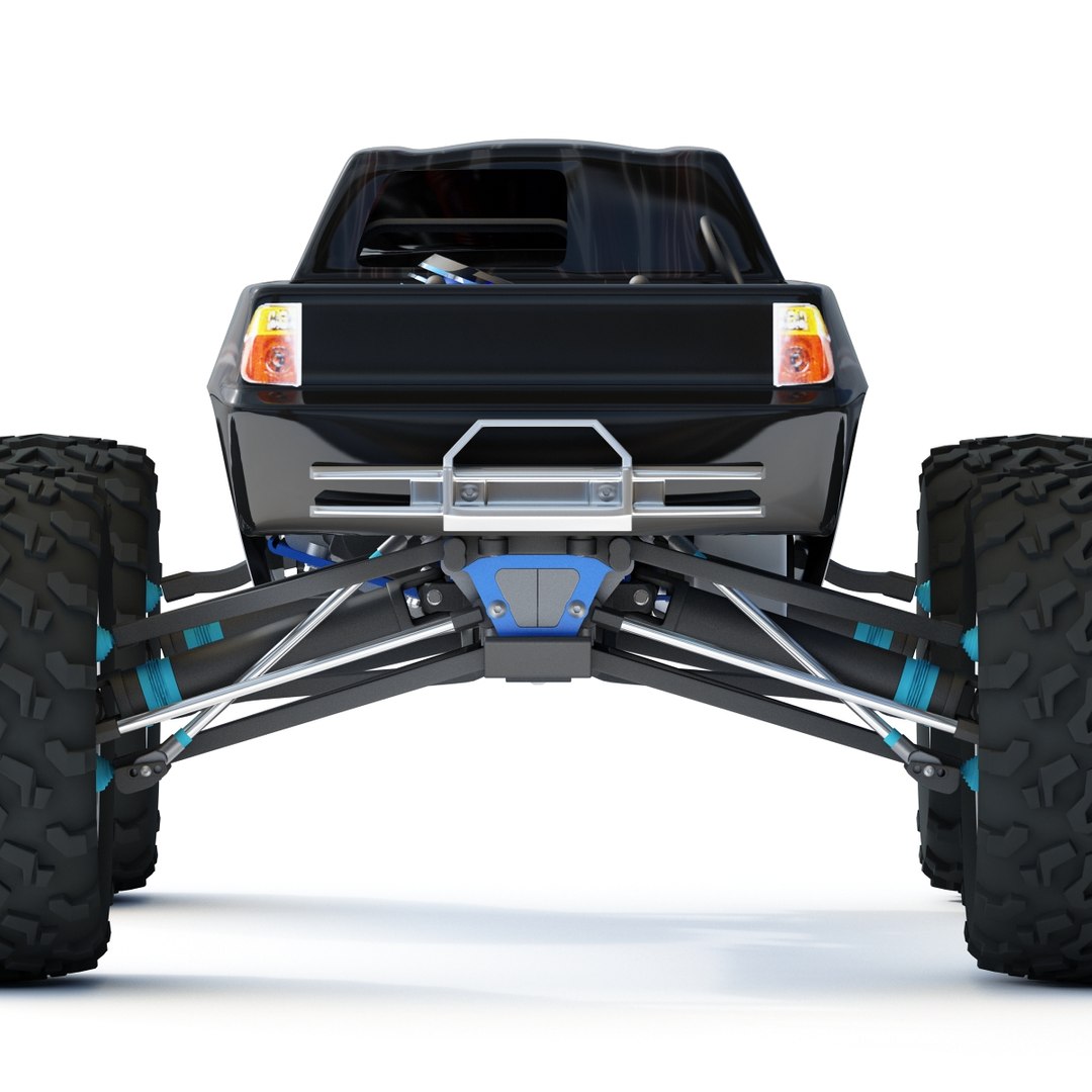 3d Rigged Car Rc Model