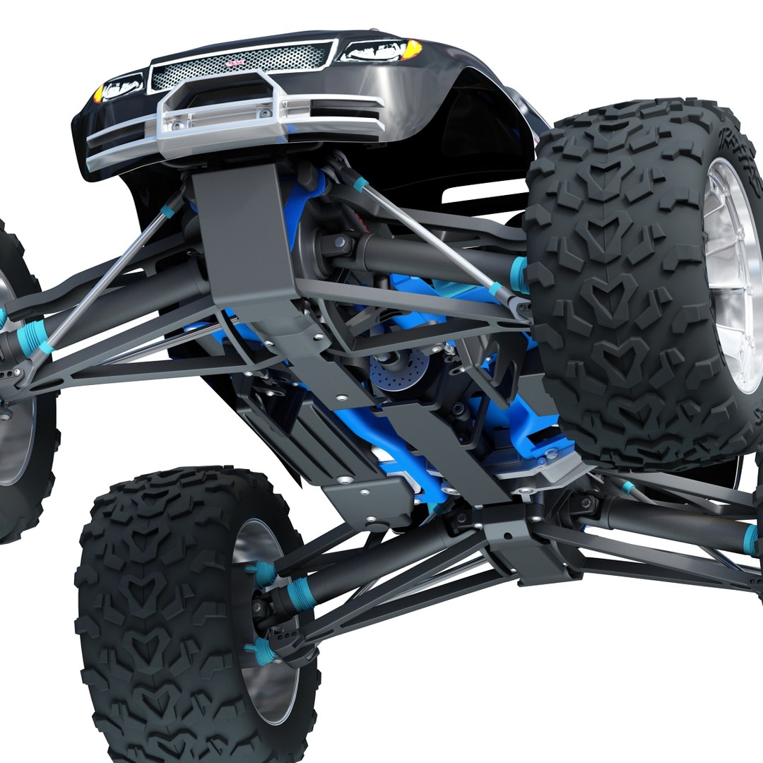 3d Rigged Car Rc Model