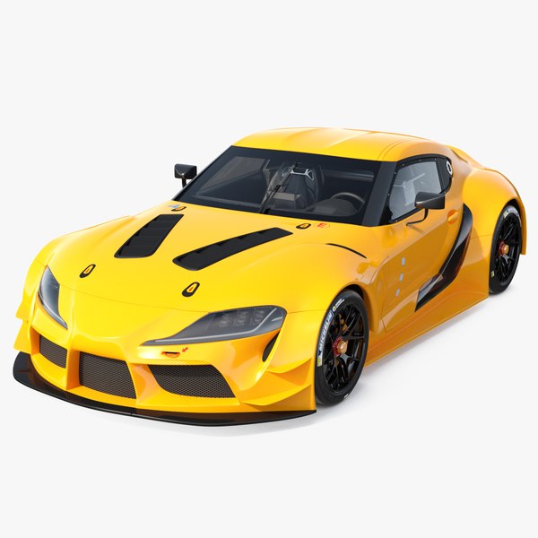 Toyota supra concept car 3D - TurboSquid 1444191