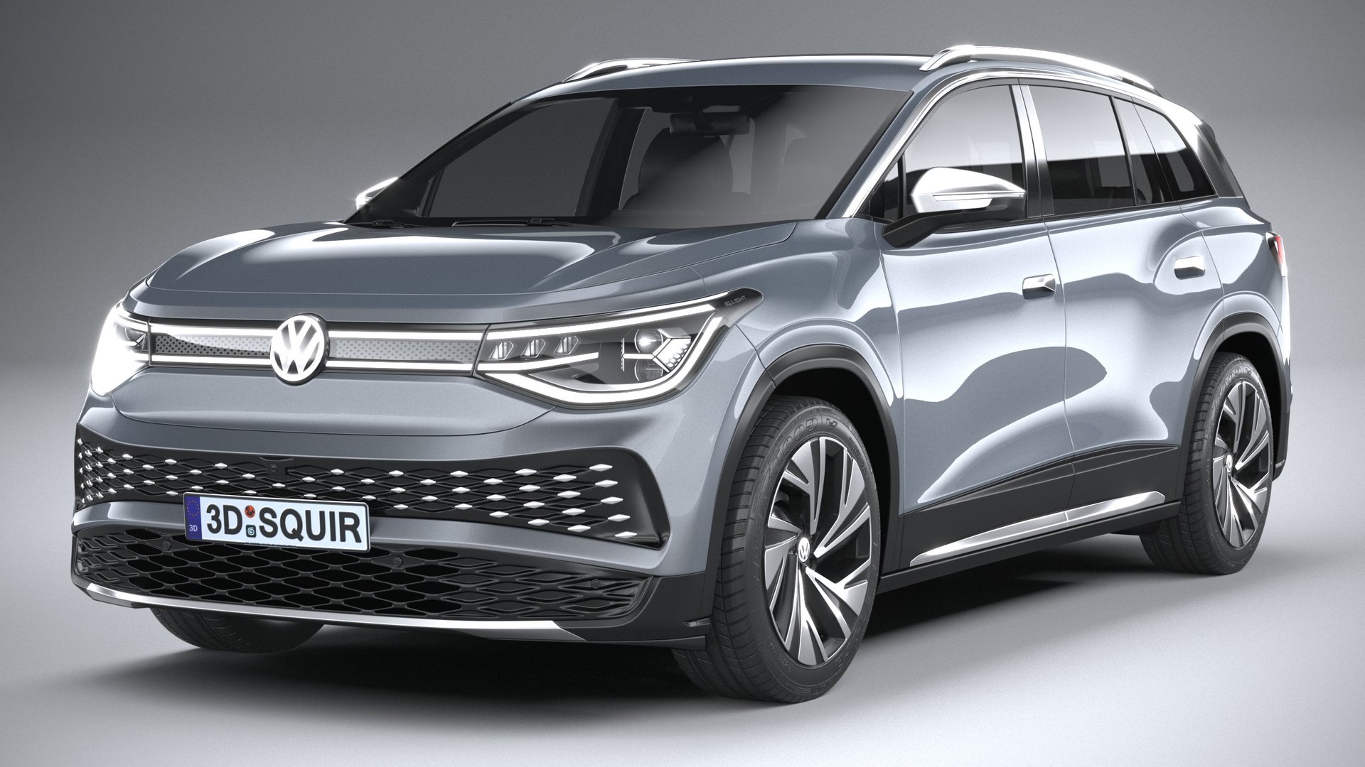 Volkswagen ID6 X 2022 3D Model - TurboSquid 1748507
