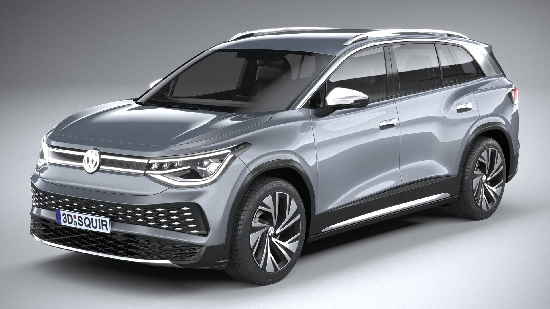 Volkswagen ID6 X 2022 3D Model - TurboSquid 1748507