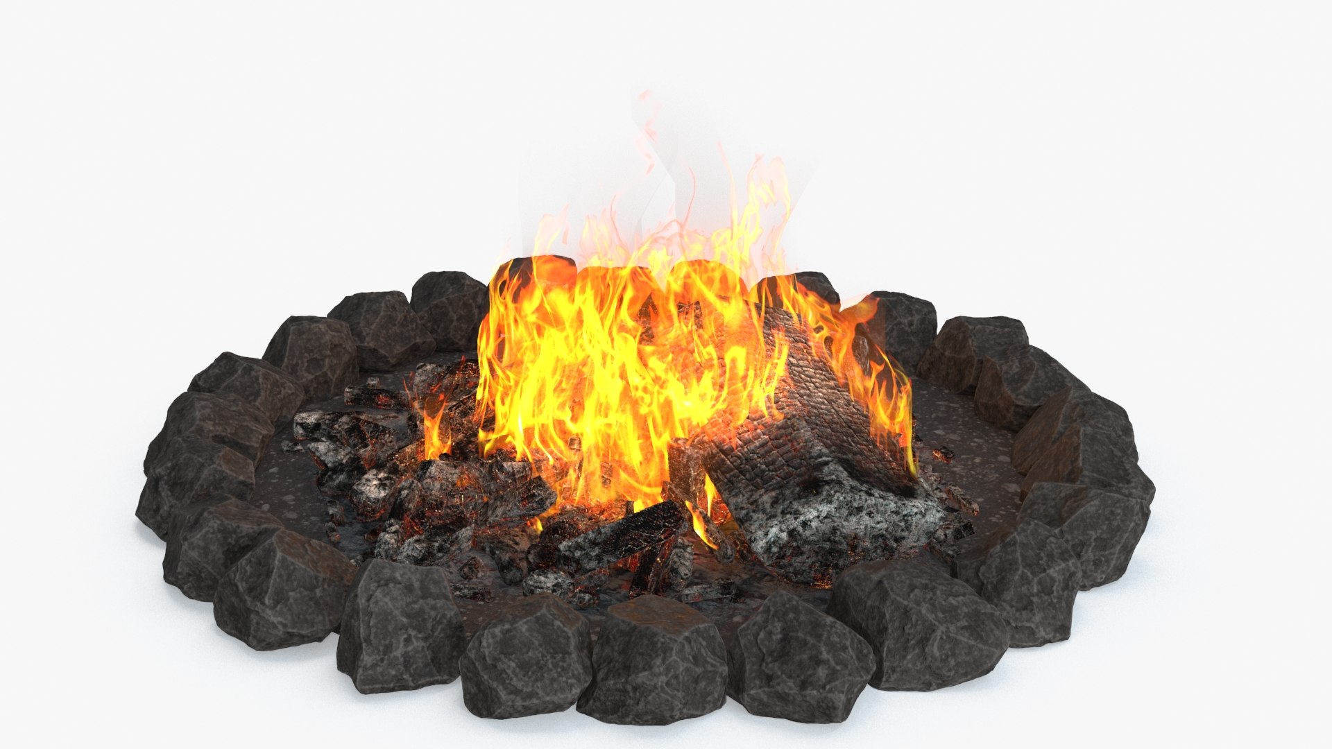 3D Bonfire - TurboSquid 2044170