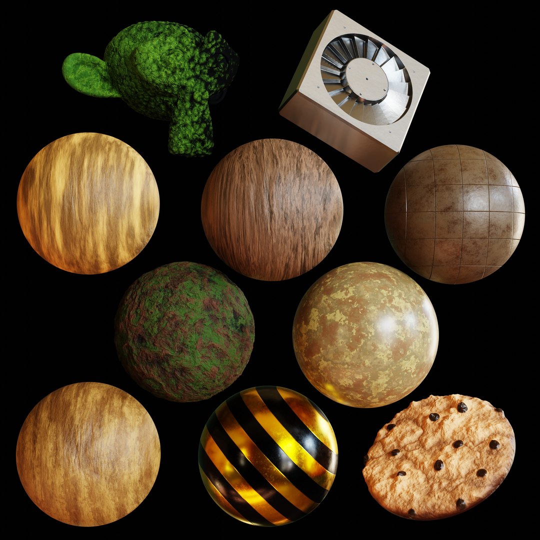Blender Procedural Material Pack 13 3D - TurboSquid 2037288