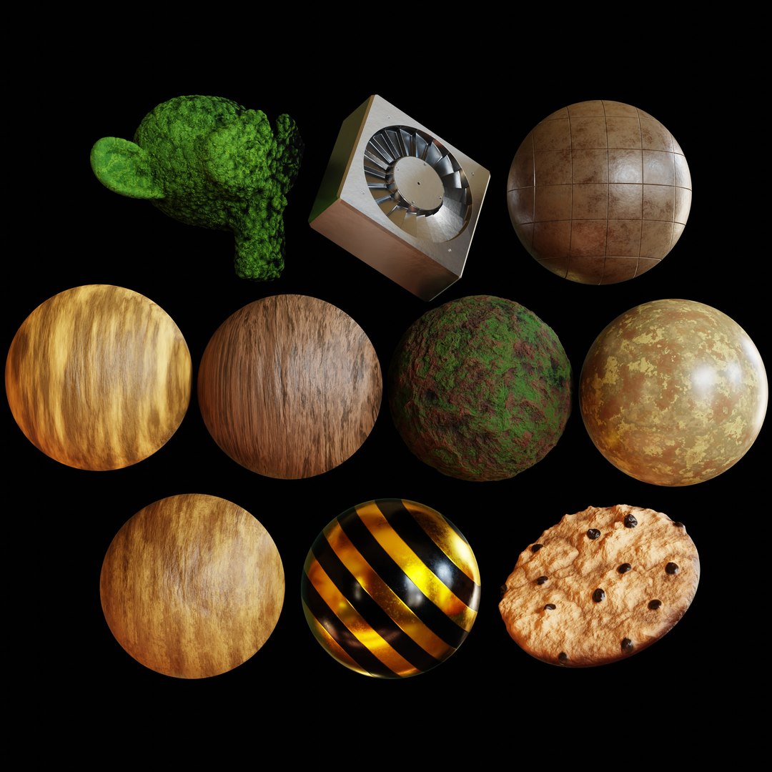 Blender Procedural Material Pack 13 3D - TurboSquid 2037288