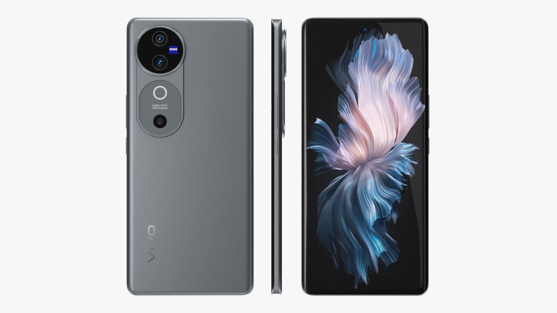 Vivo V40 Stellar Silver 3D Model - TurboSquid 2249545