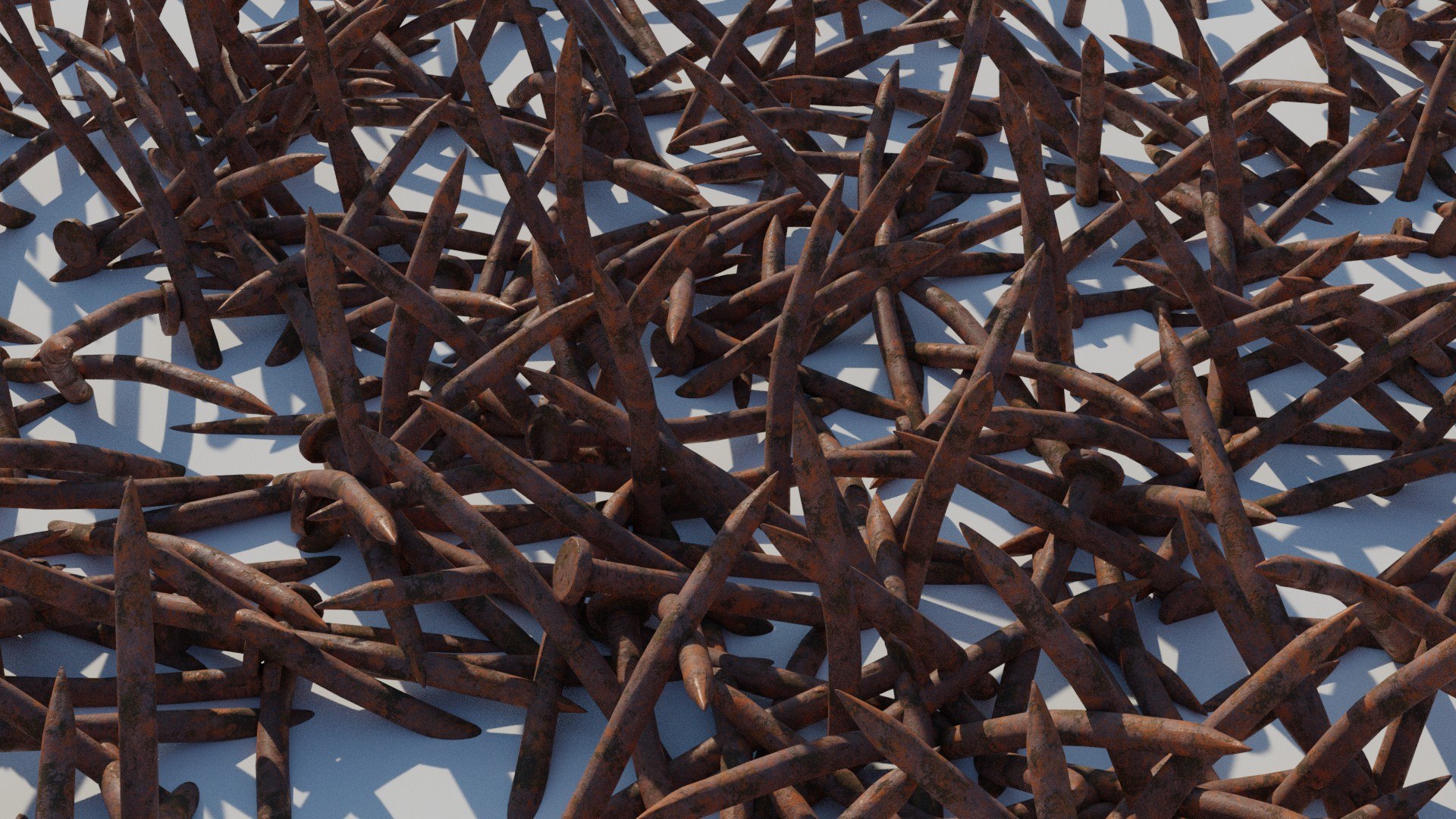 Rusty Nail 3D Model - TurboSquid 1812268