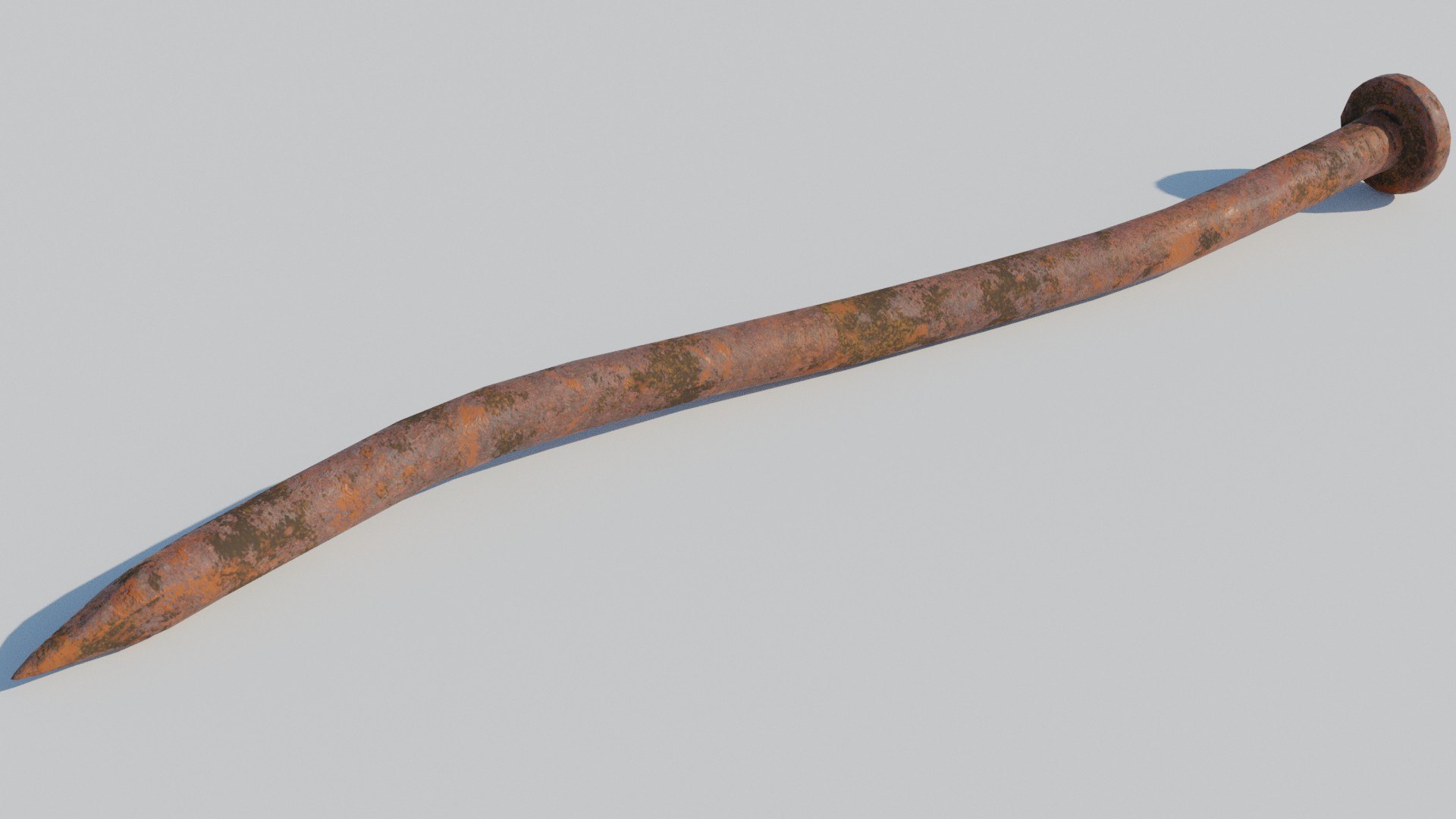 Rusty Nail 3D Model - TurboSquid 1812268