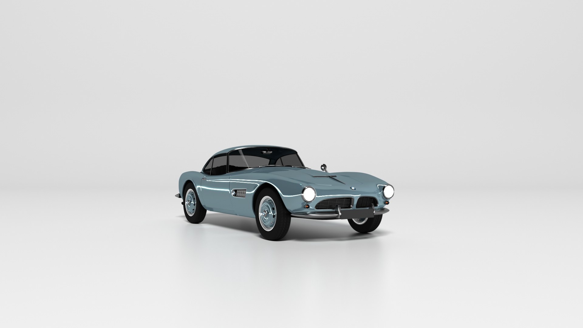 BMW 507 Roadster 3D Model - TurboSquid 2478381