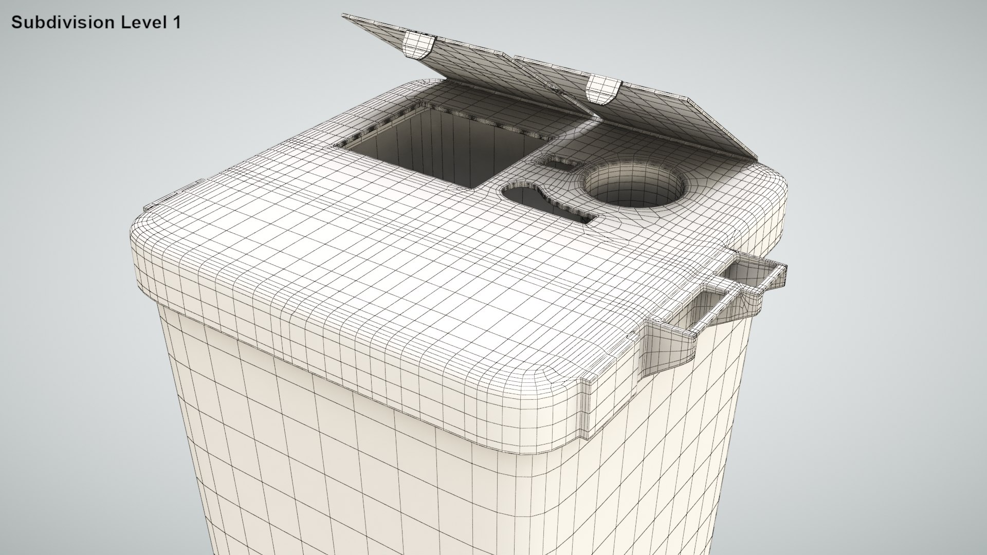 3D Medical Sharps Bin Model - TurboSquid 1708523