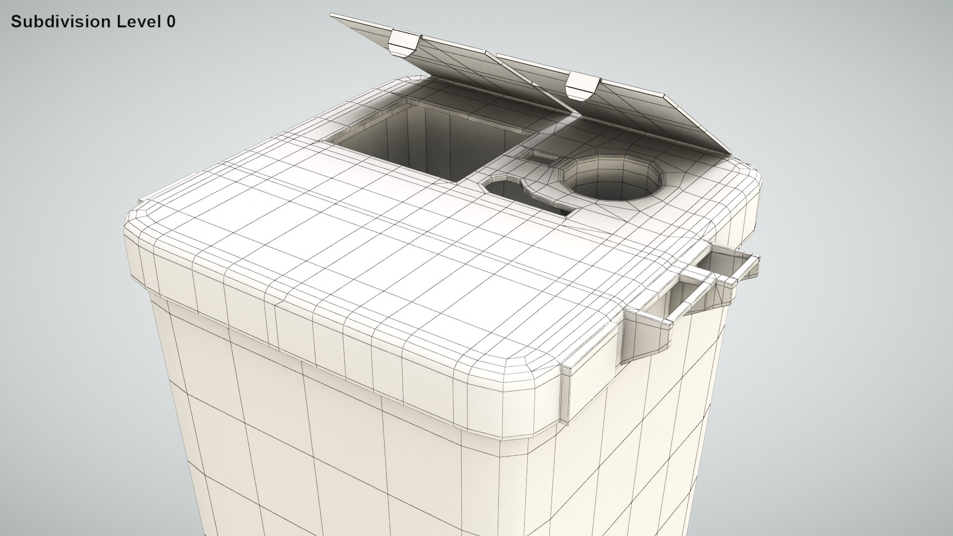 3D Medical Sharps Bin Model - TurboSquid 1708523