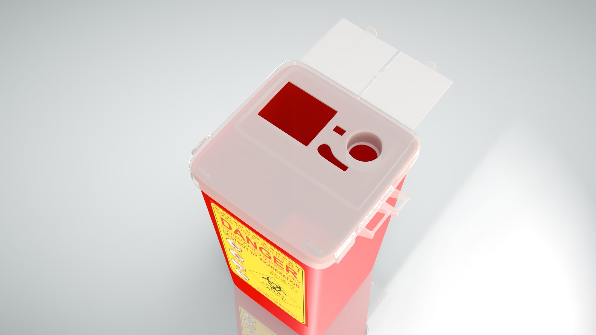 3D Medical Sharps Bin Model - TurboSquid 1708523