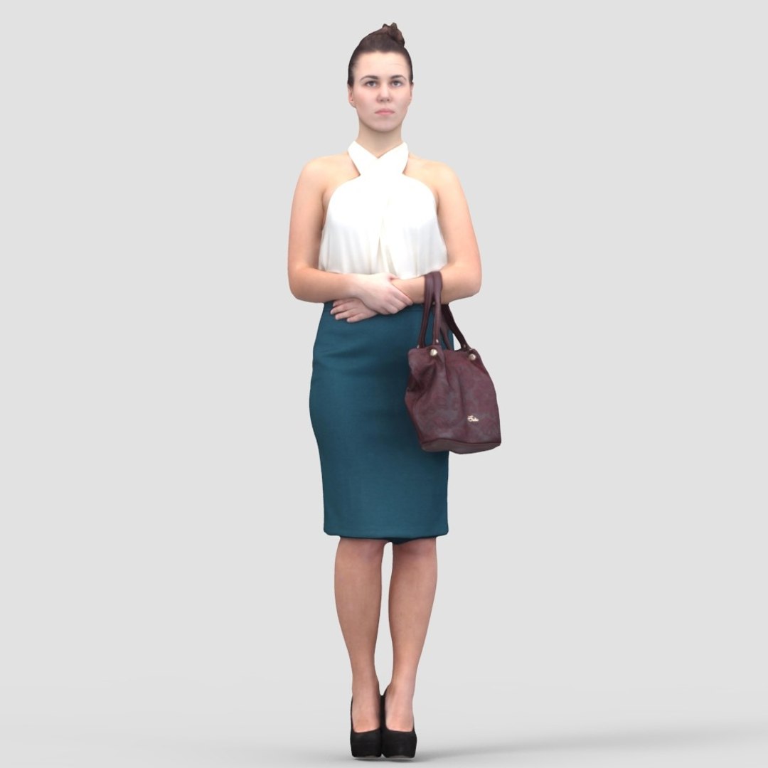 3d Realistic Business Humans Model