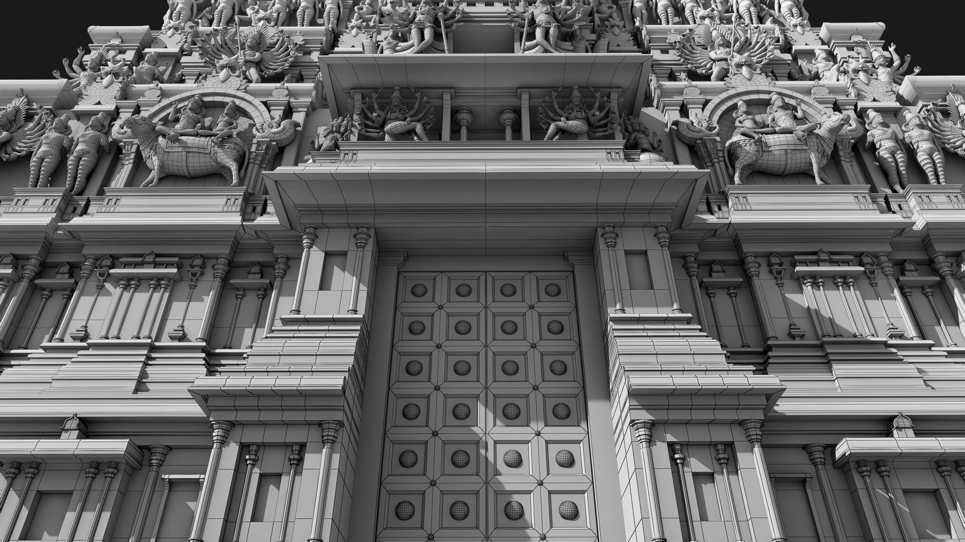 Hindu Temple 3D model - TurboSquid 1757356