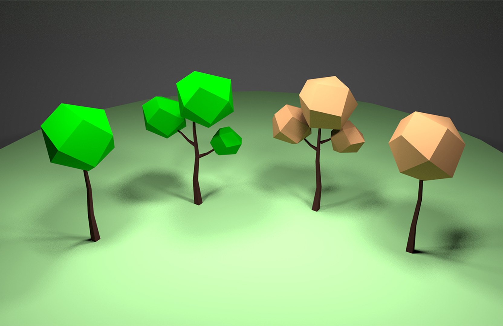 3D model trees modeled - TurboSquid 1318767